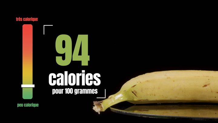 Calories banane : 94 calories pour...